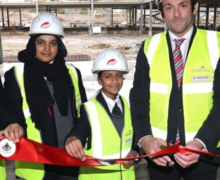 King's Bolton Students Attend Ceremony to Celebrate Build of New School ...