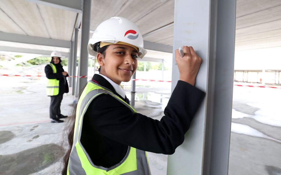 King's Bolton Students Attend Ceremony to Celebrate Build of New School ...