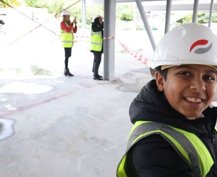 King's Bolton Students Attend Ceremony to Celebrate Build of New School ...