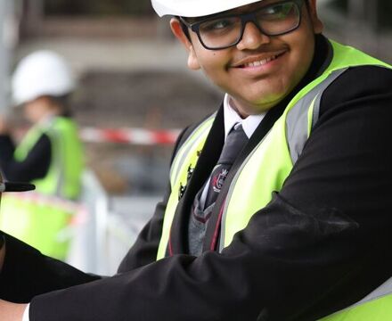 King's Bolton Students Attend Ceremony to Celebrate Build of New School ...