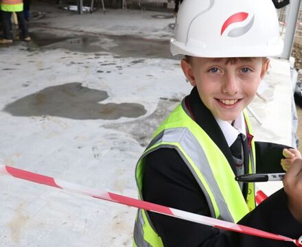 King's Bolton Students Attend Ceremony to Celebrate Build of New School ...