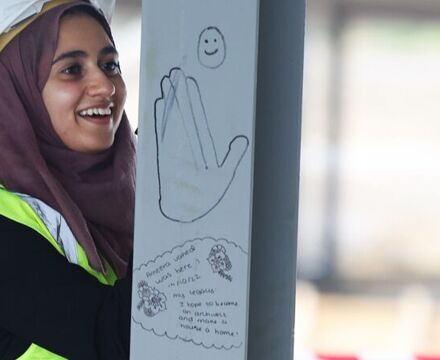 King's Bolton Students Attend Ceremony to Celebrate Build of New School ...