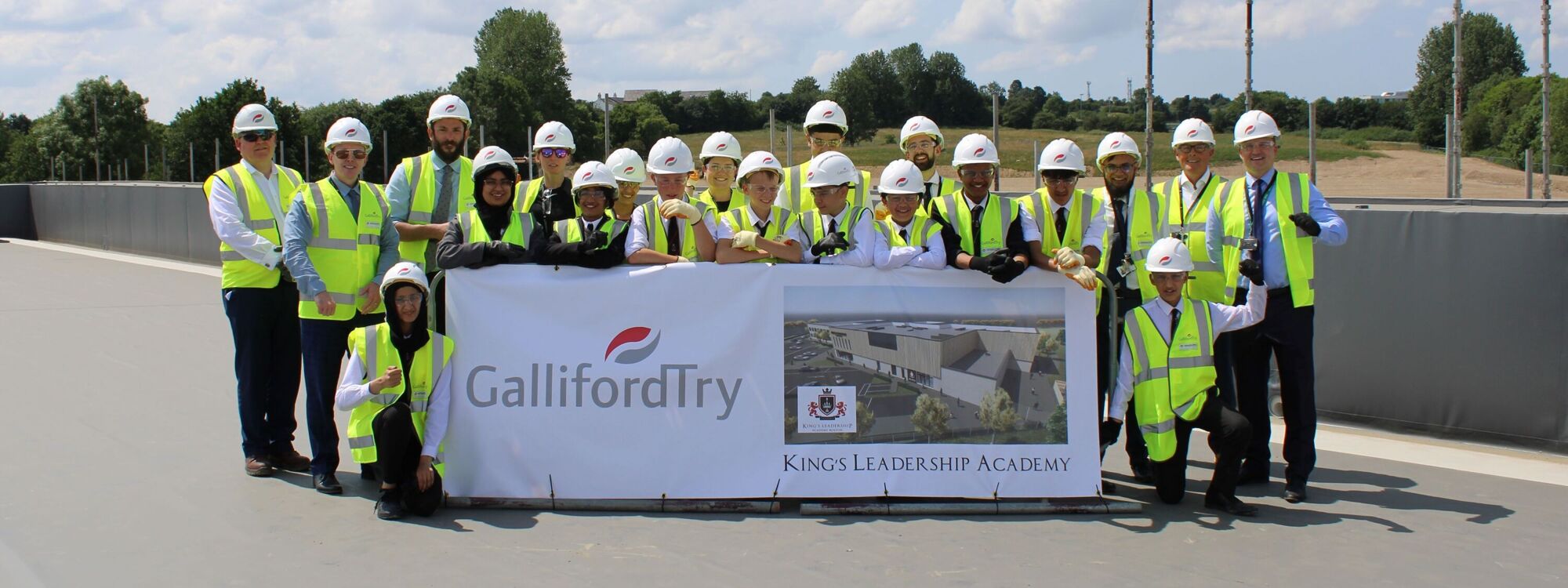 Construction landmark reached - Latest News - King's Leadership Academy ...